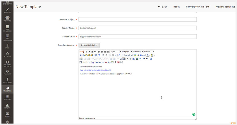 How To Add Images To Your Newsletter Magento 2 Magento Tutorial And Marketing Tips