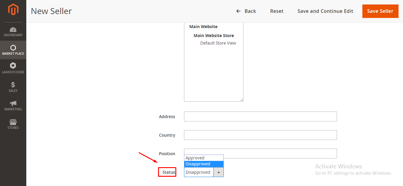 How to Create Seller in Magento 2 Marketplace Extension