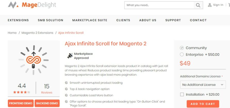 Top 20+ Magento 2 Infinite Scroll Extension 2025 Updated| Free & Premium