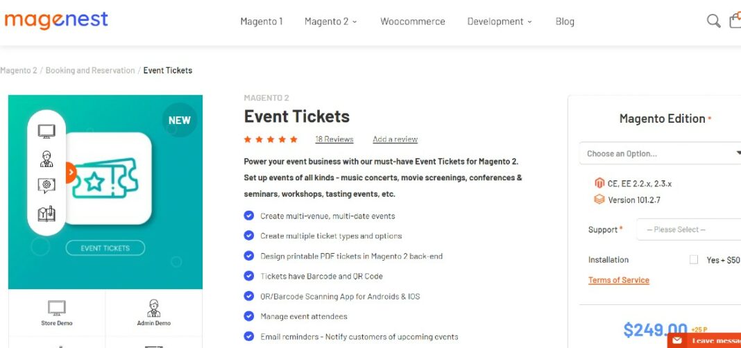 Top 10+ Magento 2 Event Tickets Extension | Free & Premium | 2025 Updated - Magento Tutorial and ...