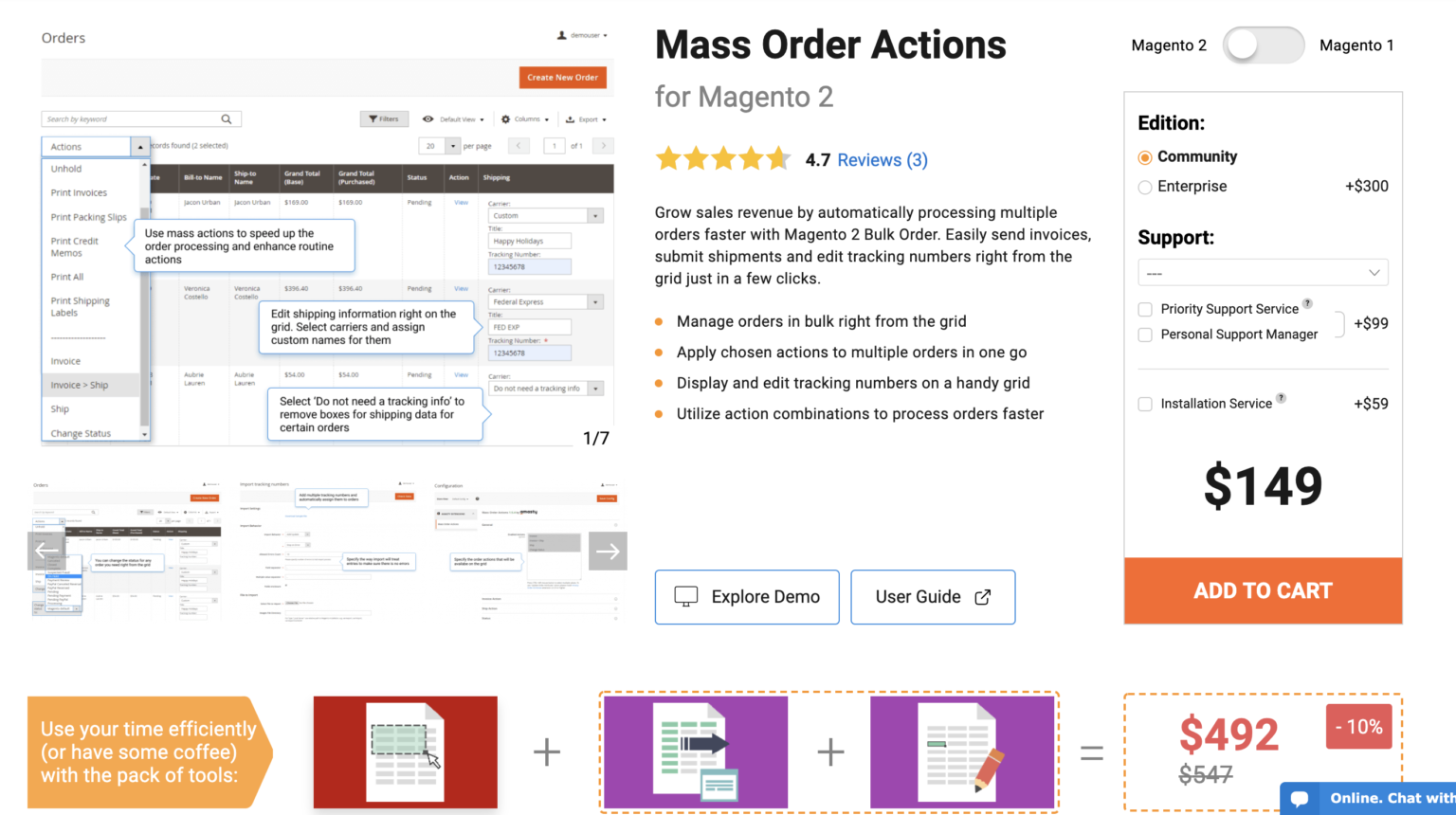 Top 8 Magento 2 Bulk Order Processing Extension Free And Premium 2025 Updated Magento 